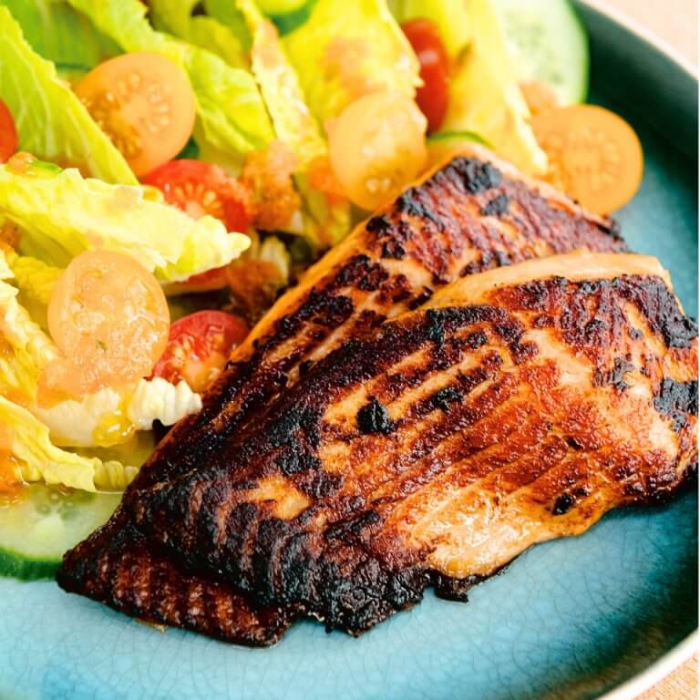 Mary Berg's Easy Seared Salmon - Elle Gourmet